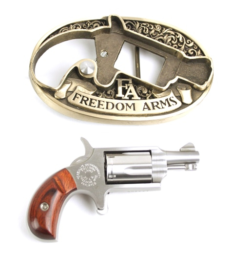 Freedom Arms Mini Belt Buckle Revolver .22 Lr For Sale at GunAuction ...
