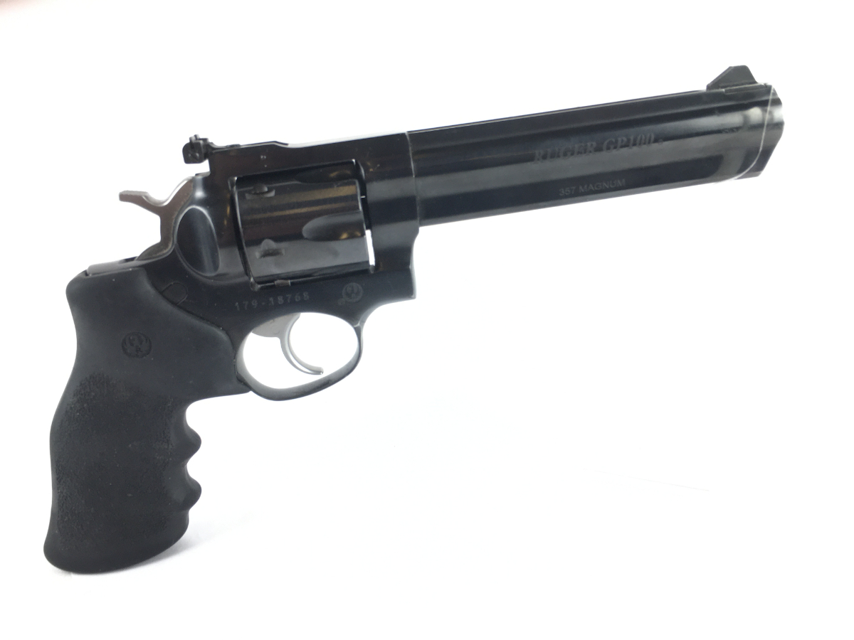 Ruger Gp100 Blue .357 Magnum 6" Double Action In Ruger Case Excellent ...