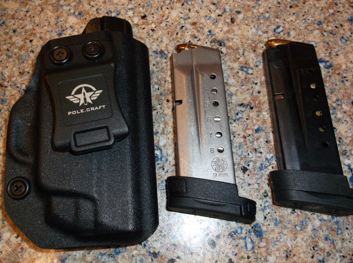 Smith And Wesson Shield Compact, 9mm, With Lasermax Laser 9mm Luger For ...