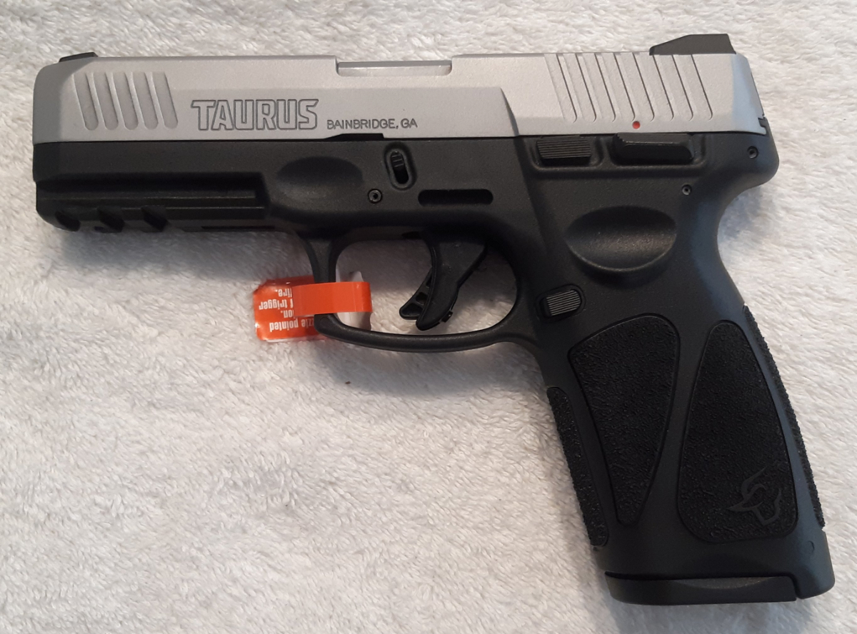 Taurus G3 9mm Black With Stainless Steel Slide And 2 15 Round Magazines ...