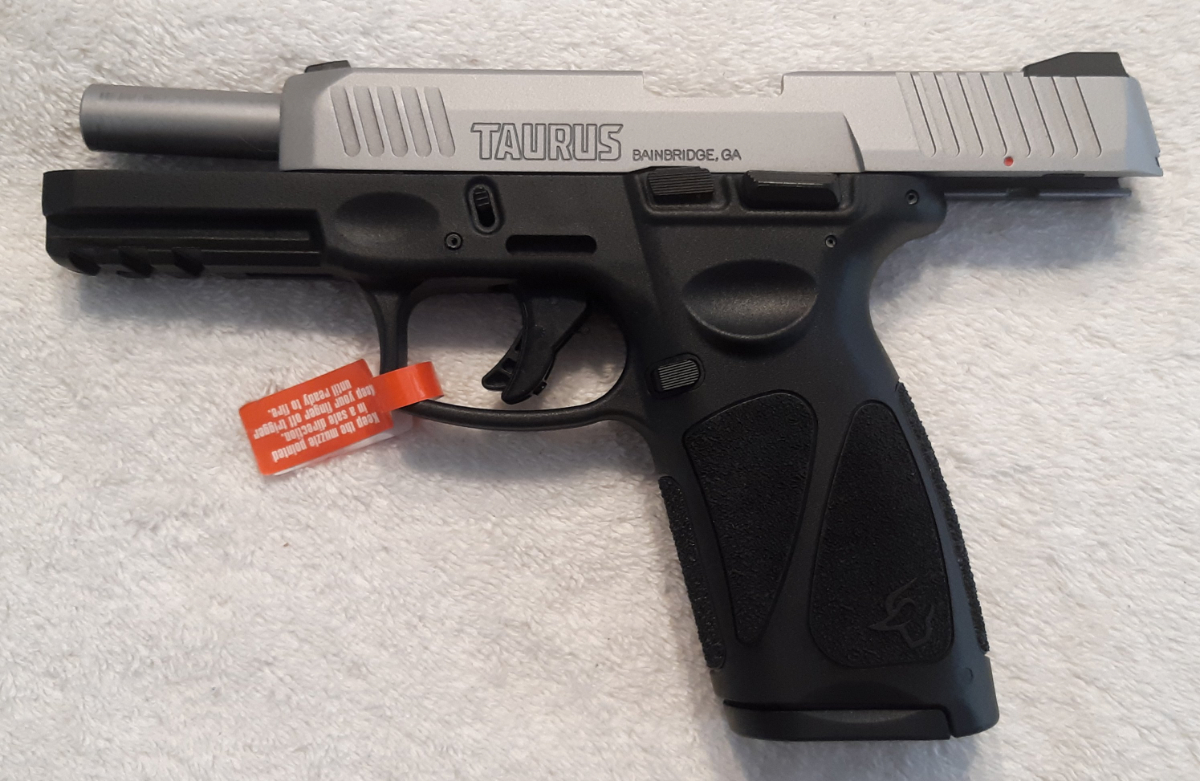 Taurus G3 9mm Black With Stainless Steel Slide And 2 15 Round Magazines ...