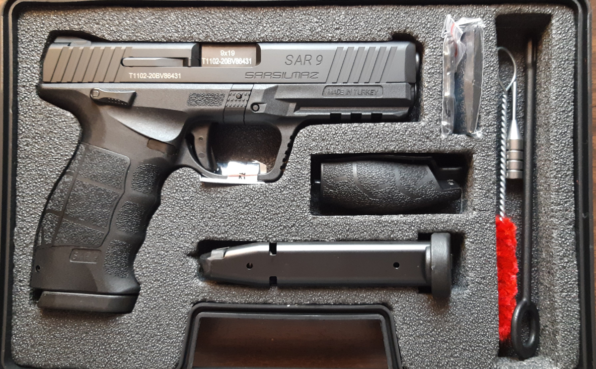 SAR USA SAR9 Sarsilmaz With 2 17rd Magazines And Accessories 9mm Luger ...