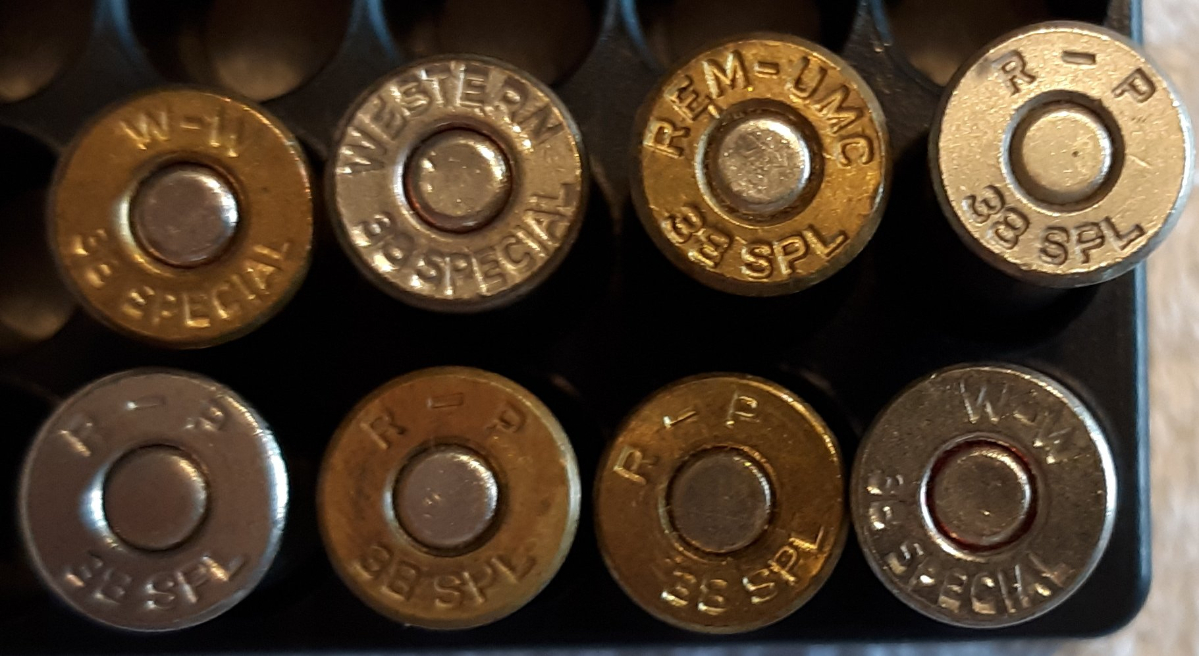 .38 Special Various Headstamps And Types 700 Rounds Reloads Bulk .38 ...
