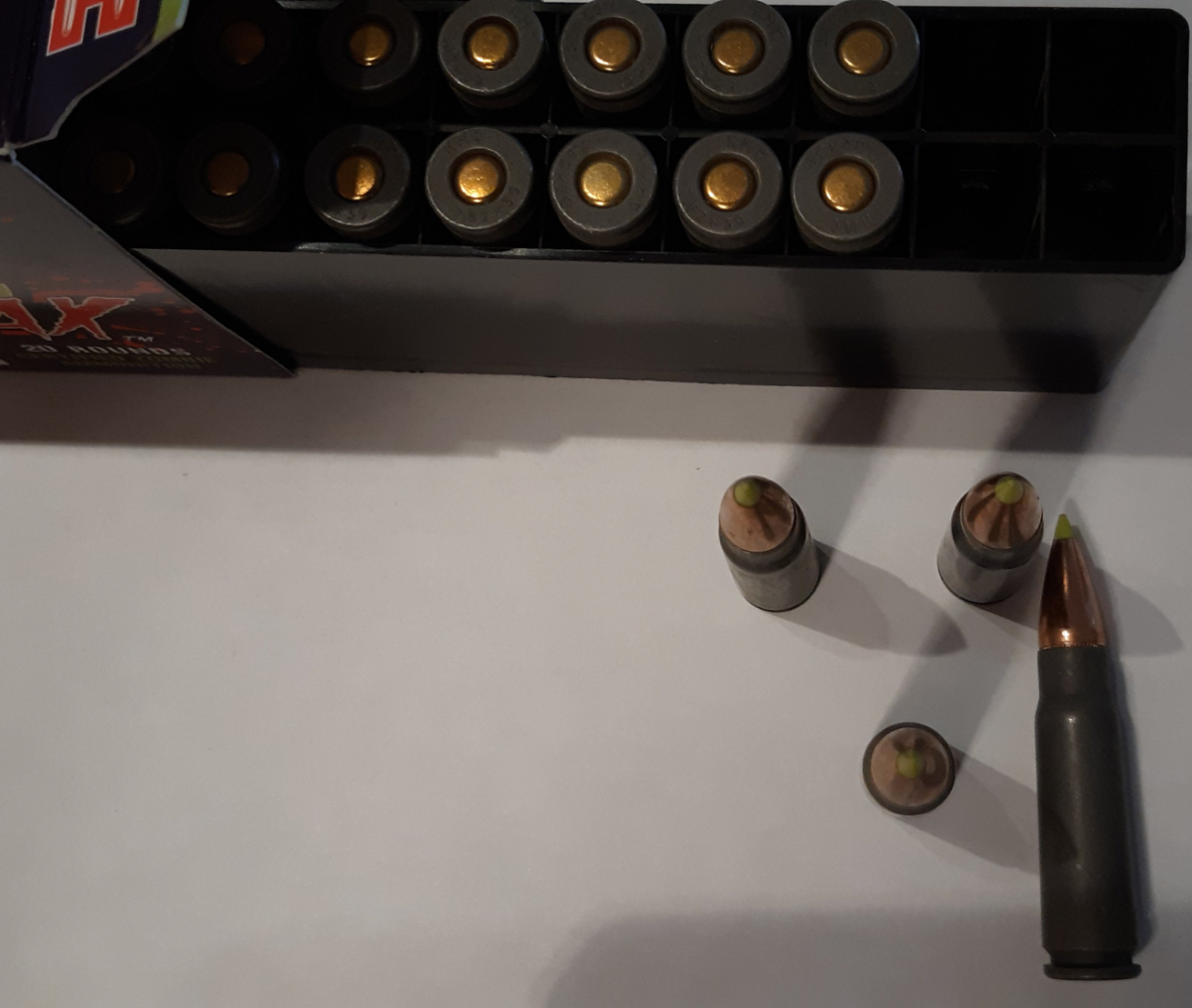 Hornady 7.62x39 123GR 20 Rounds Zombie Max Polymer Tip Z Max ...