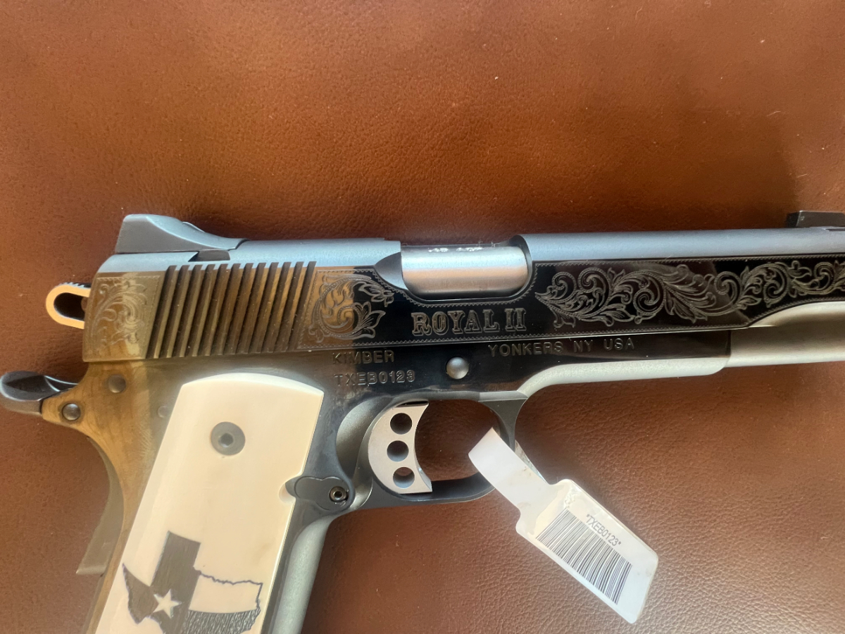 Kimber Royal Texas Edition .45 .45 Acp For Sale at GunAuction.com ...