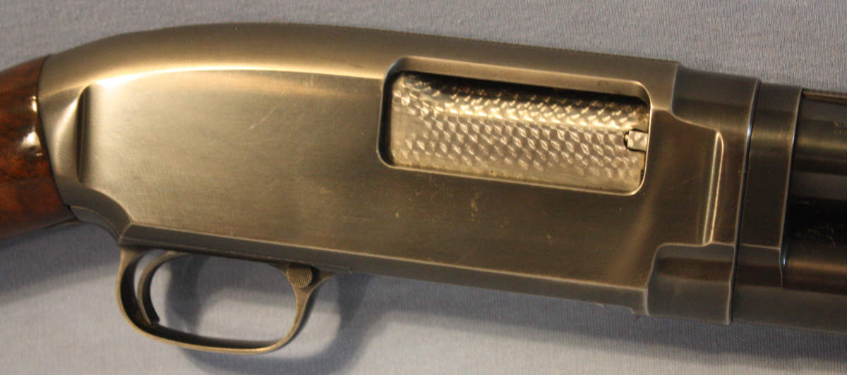 Winchester M12 Solid Rib W/Custom Stock 12 Ga For Sale at GunAuction ...