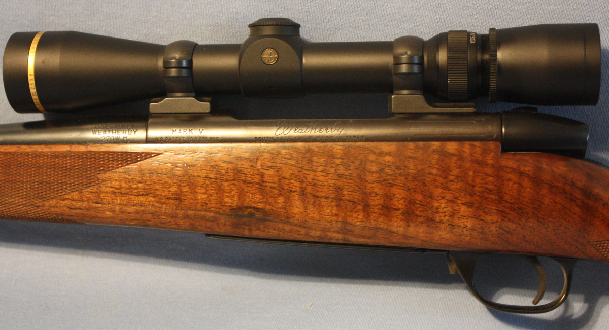 Weatherby Mk5 W/Custom Stock .270 Wby. Mag. For Sale at GunAuction.com ...