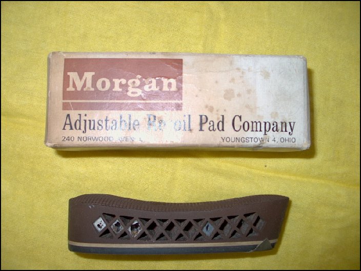 Morgan Adjustable Recoil Pad In Box For Sale at GunAuction.com - 6462946