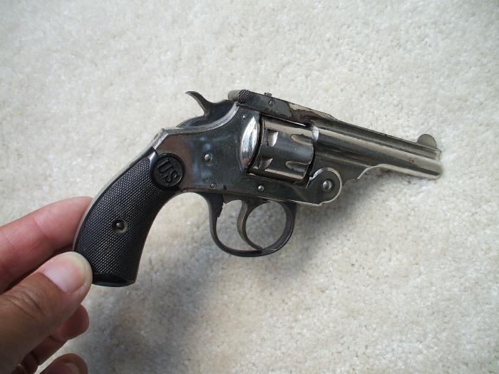 Us Revolver Co.Top Break 22 Rim Fire Double Action Revolver Nickel C&R ...