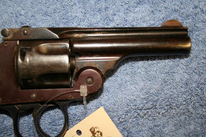 HARRINGTON&RICHARDSON TOP- - BREAK REVOLVER 38 CAL S&W CTGE 3 1/2