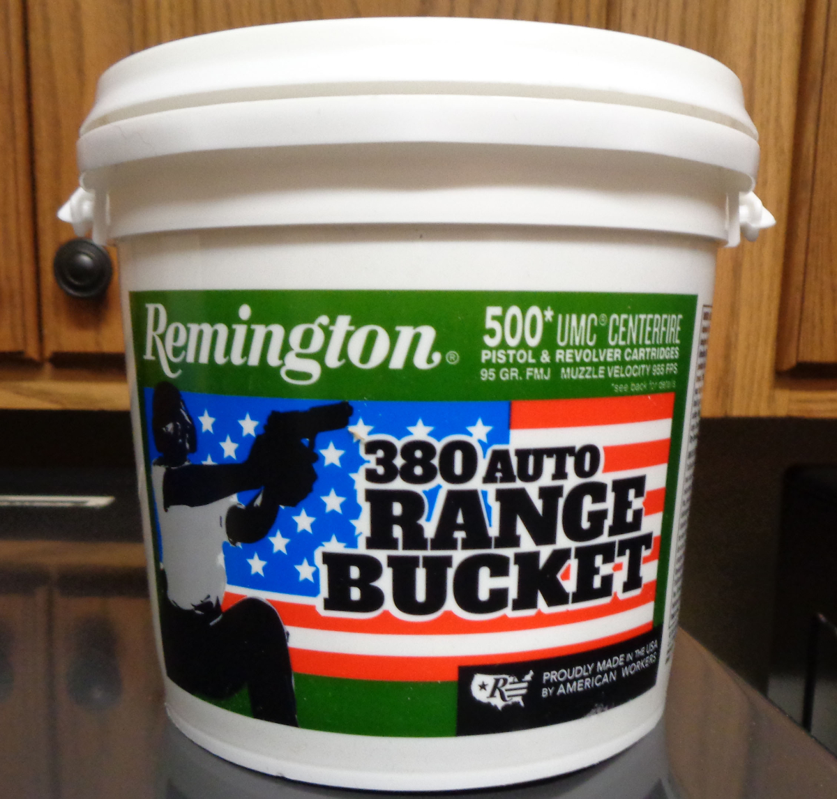 500 Round Range Bucket Remington Umc 380 Acp 95gr .380 Acp For Sale at ...