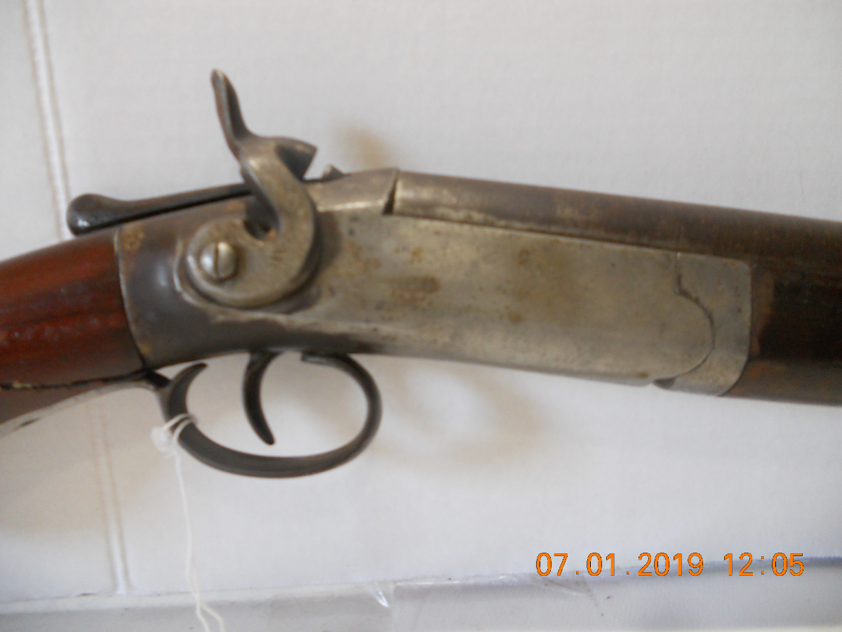 Bacon Arms - 12 Gauge, single barrel shotgun, 30 in. barrel, modified ...
