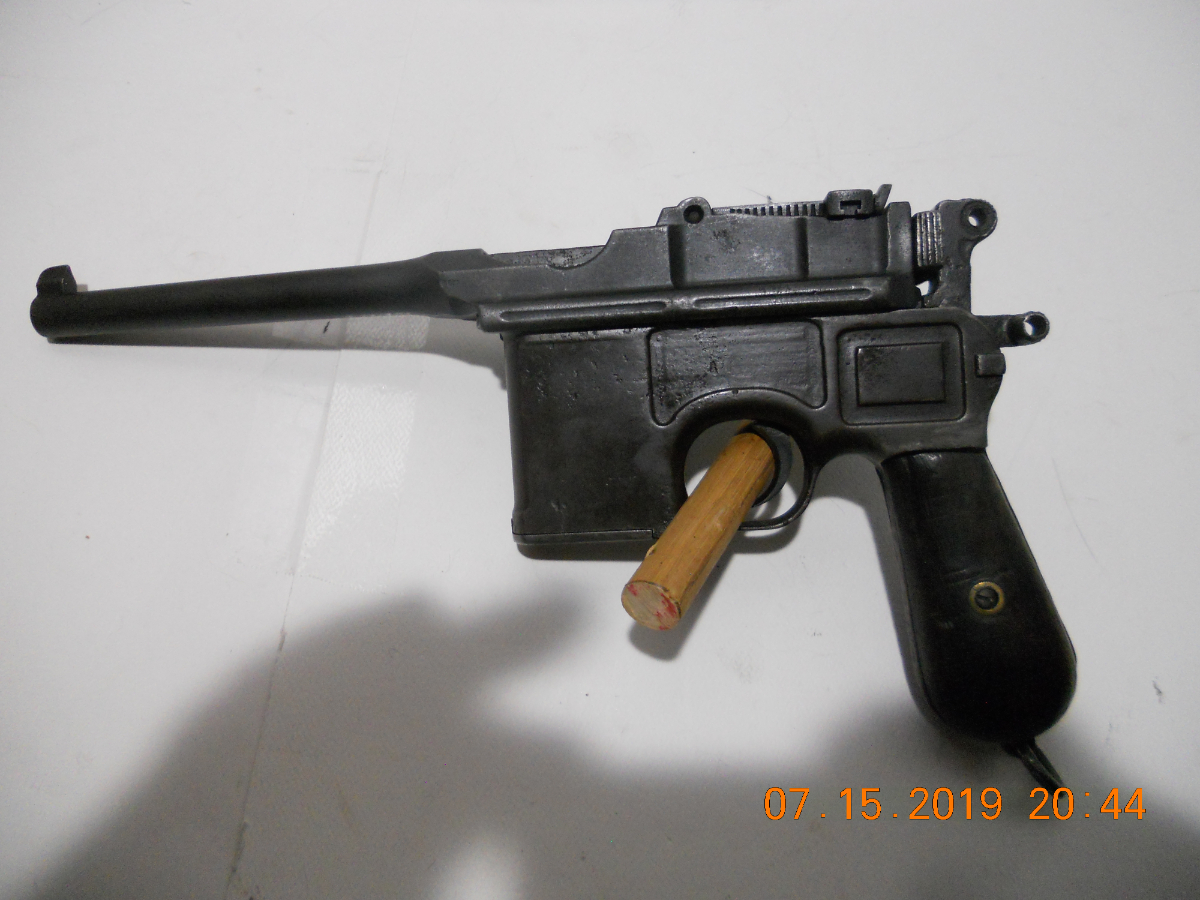 German Mauser C96 Broomhandle, Cal. 7.63 7.63x25mm Mauser For Sale at ...
