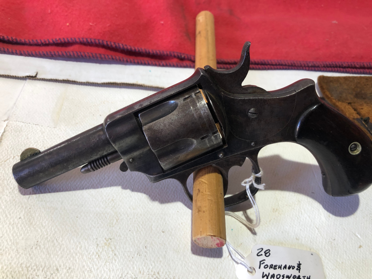Forehand And Wadsworth - Double Action No. 38 Revolver, Cal .38 Rimfire ...