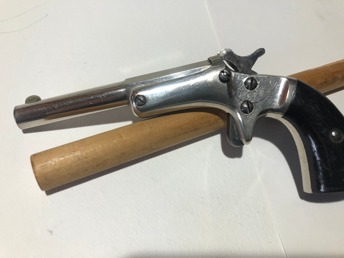 Stevens Old Model Pocket Pistol, 1864 - 1866. Caliber .30 Rim Fire ...