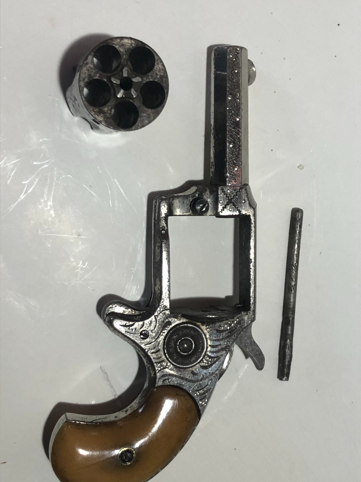 Red Jacket No. 3 .32 Cal. Rim Fire Single Action Revolver. .32 Rimfire ...