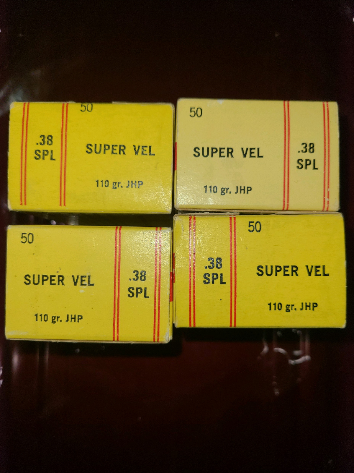 Unknown Vintage Super Vel Ammunition Collectable .38 Special For Sale ...