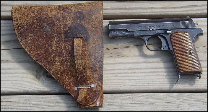 Femaru Fegyver Gepgyar Rt 37m Wwii Hungarian Nazi Matching Holster, 380 ...