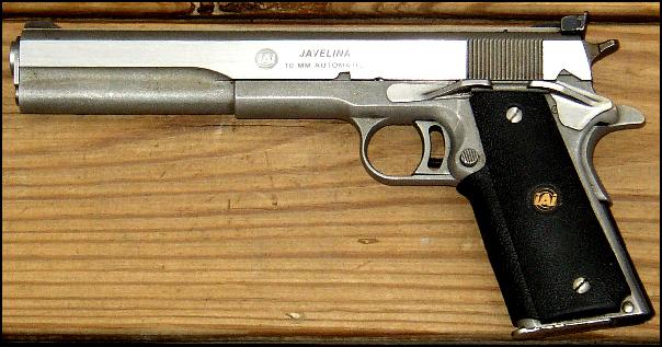 Iai Amt Javelina 10mm Rare 7 Stainless Steel Hunter Model, Like Gold ...