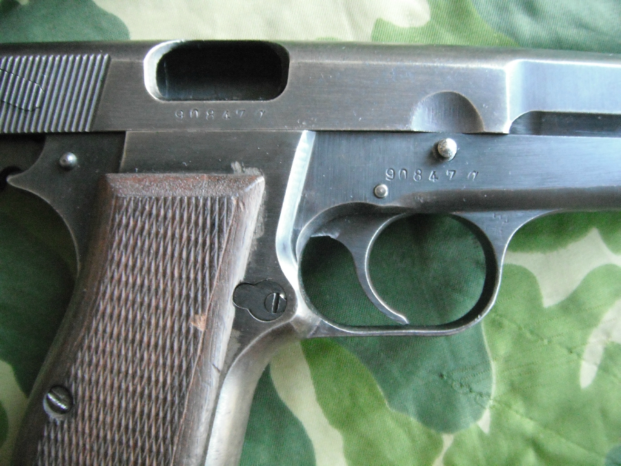 Browning (Fn) Ww2 Nazi Hi Power Rig & Eagle Bringback From Bulge For ...