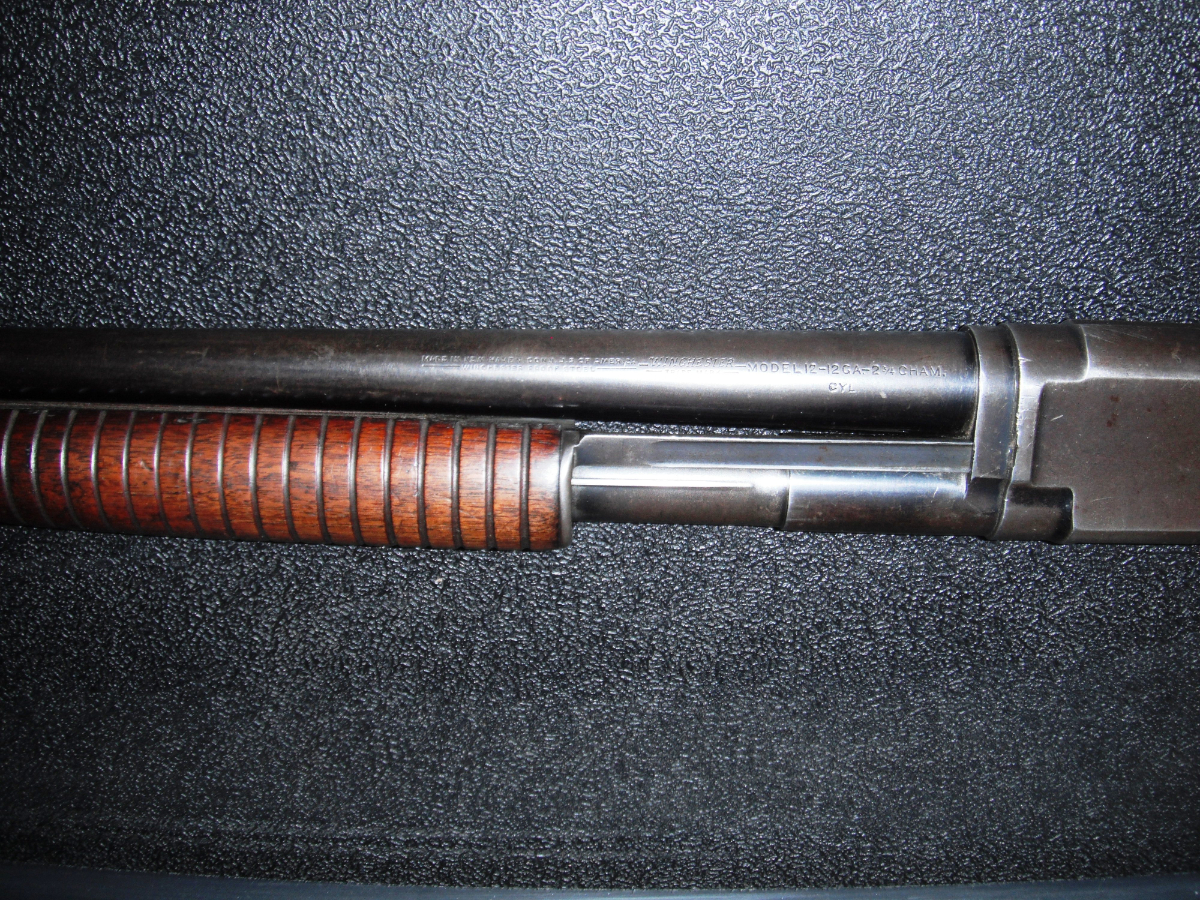 Winchester Model 12 U.S. Ordnance-Marked Shotgun 1942 Dated Receiver ...