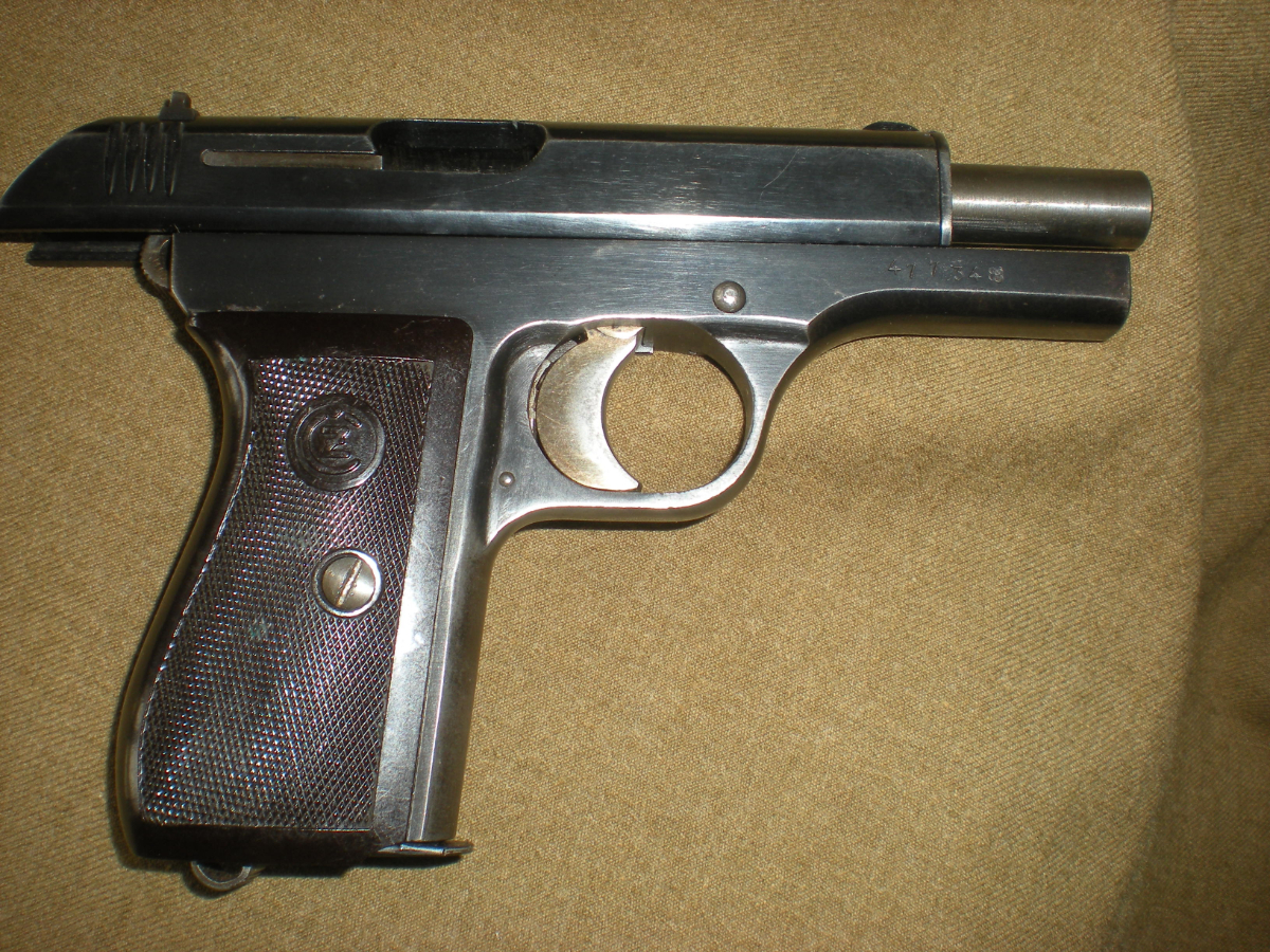 1945 MANUFACTURE CZ-27 PISTOL NICELY BLUED & EXTRA MAGAZINE C&R OKAY// NO CALIFORNIA .32 Auto (7 ...