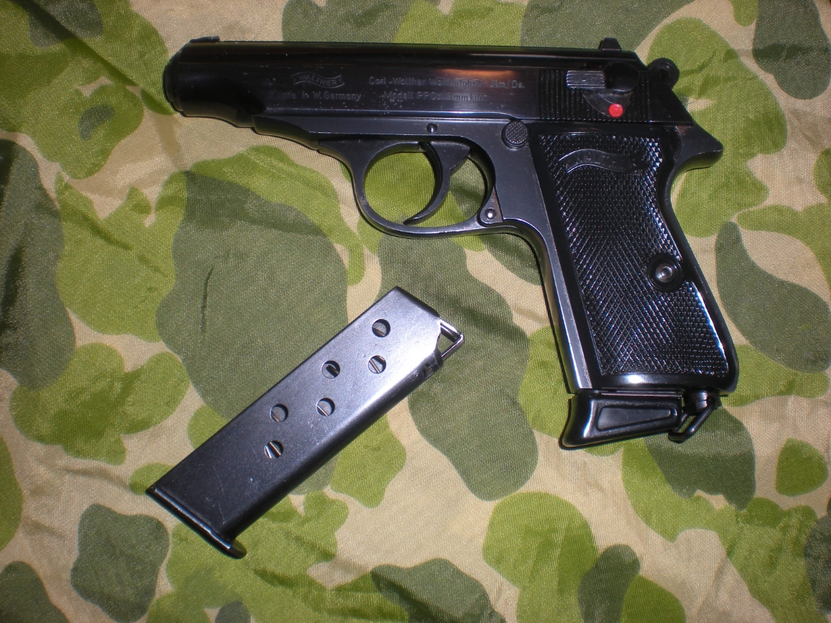 Walther Pp .32 Pistol C&R Okay//No California & Extra Magazine 1969 .32 ...