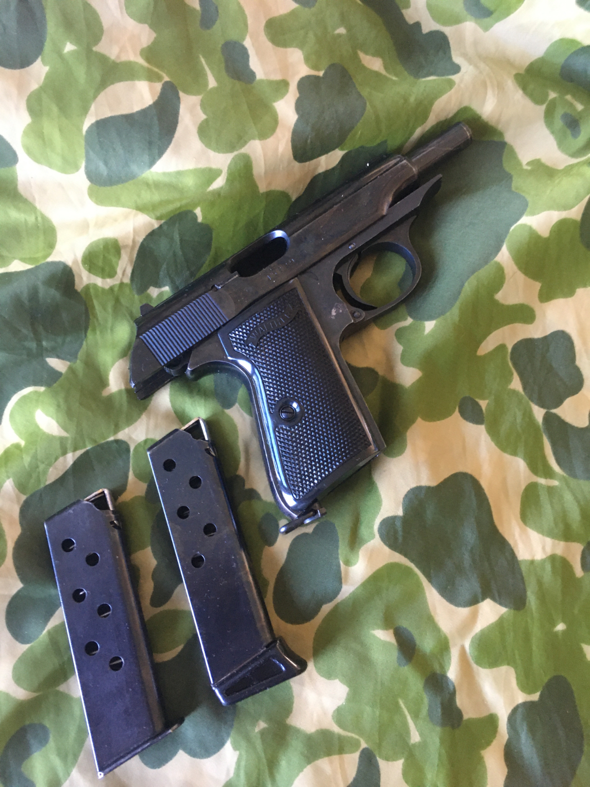 Walther Pp .32 Pistol C&R Okay//No California & Extra Magazine 1969 .32 ...