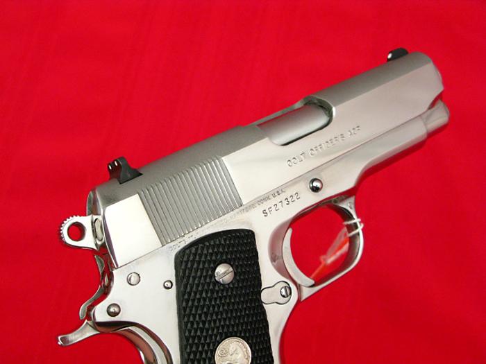 Colt - Officer'S Model .45 Acp Series 80 Ultimate Bright Stainless ...