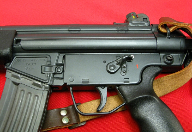 Heckler & Koch Hk 93 A3 .223 Collapsible Stock...Pre-Ban, Mfd 1981...No Resv For Sale at ...