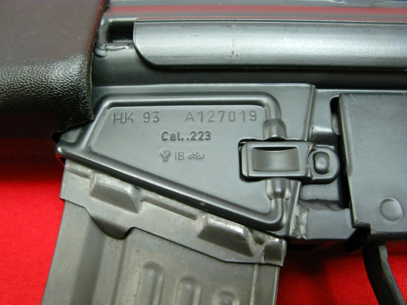 Heckler & Koch Hk 93 A3 .223 Collapsible Stock...Pre-Ban, Mfd 1981...No ...