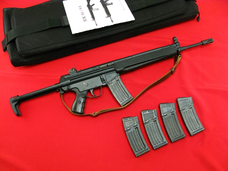 Heckler & Koch Hk 93 A3 .223 Collapsible Stock...Pre-Ban, Mfd 1981...No ...