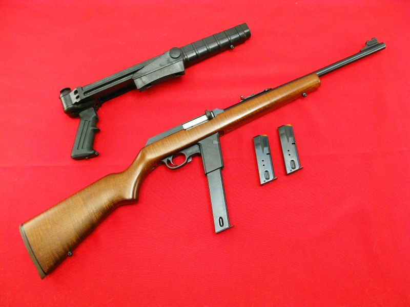 Marlin Model 9 Camp Carbine 9mm Semi-Auto...Excellent W/ Spare Folding ...