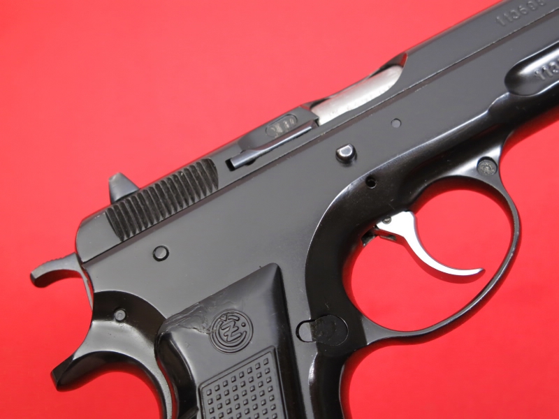 Czech Cz Model 75 9mm Earlier Gun, Mfd 1984...W/ 2 15-Shot Mags In Box ...