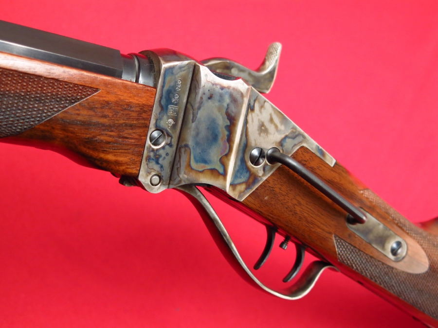 Pedersoli 1874 Sharps Quigley .45-70...Gorgeous Gun, As New...No Resv ...