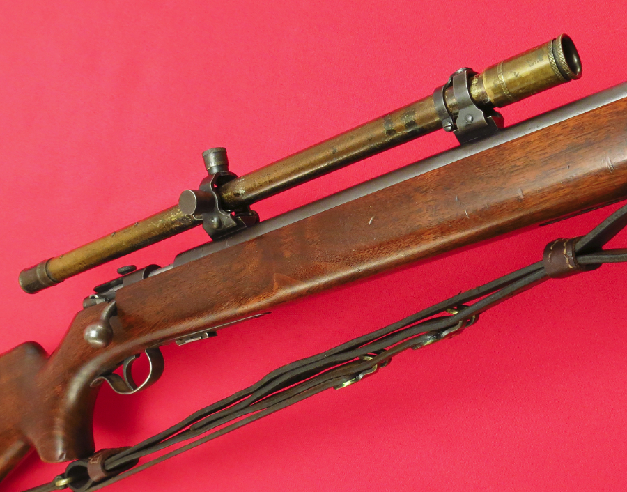 Winchester Pre-War Model 75 Target W/ Factory 8x Scope...Mfd 1941, C&R ...