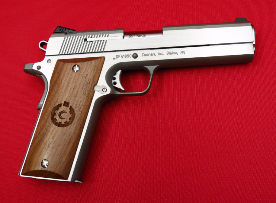 Coonan Classic .357 Magnum Stainless 1911 Style .357...Adj. Sights ...