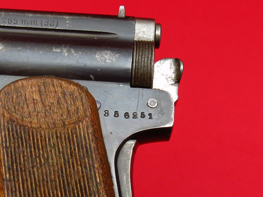 Hungarian Frommer 'Stop' Oddball Pistol...Wwii Bring-Back...C&R Ok .32 ...