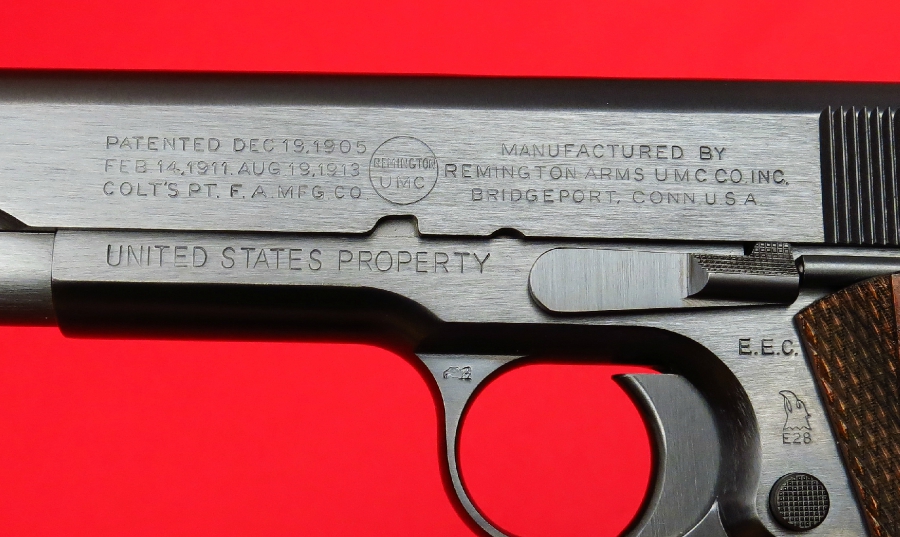 Remington Rem-Umc 1911 .45 Auto Turnbull Commemorative...Mint In Case ...