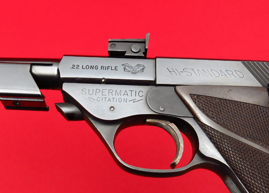 High Standard 103 Citation 'Space Gun' W/ 8-Inch Bbl, Weights & Brake ...