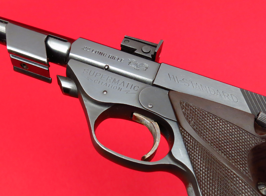 High Standard 103 Citation 'Space Gun' W/ 8-Inch Bbl, Weights & Brake ...