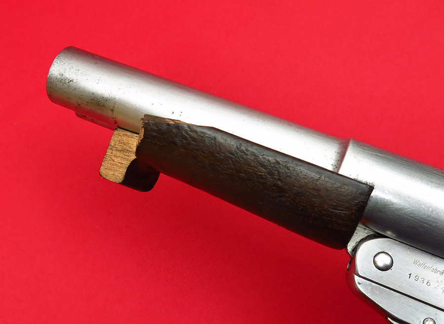 Walther Sld Wwii Stainless Double-Barrel Flare Gun Kriegsmarine Ostsee ...