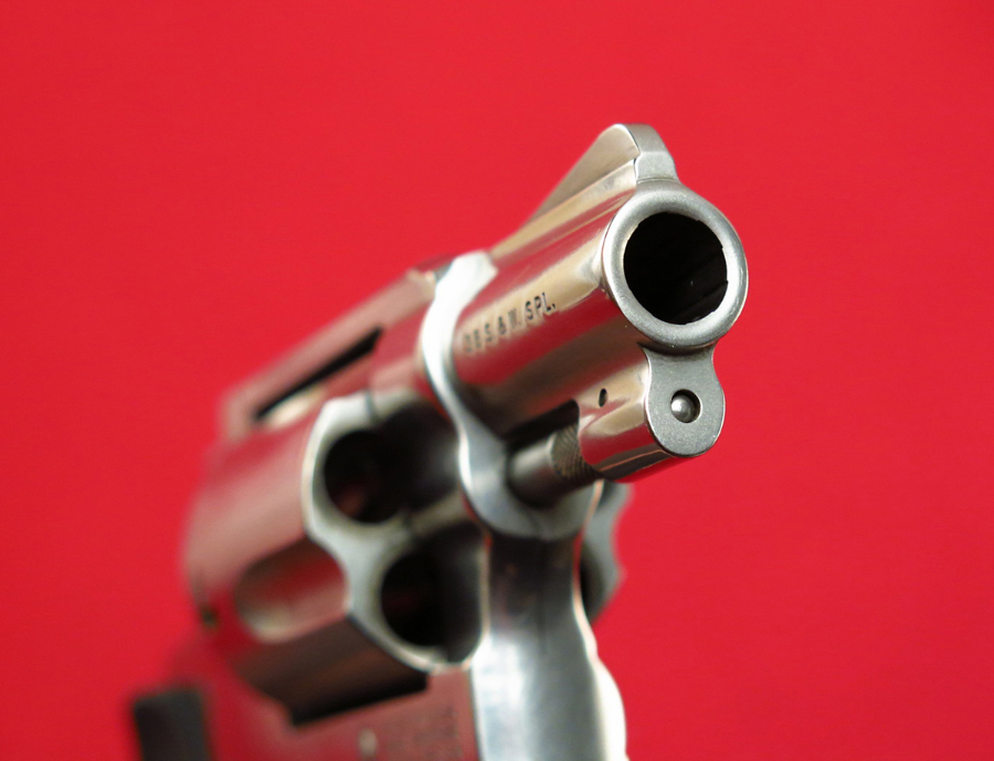 Smith & Wesson Model 60-7...Pre-Lock, Stainless .38 Snubby...Great ...