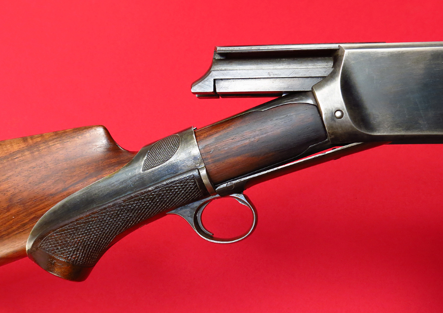 Burgess Gun Co `Grip Pump` Shotgun W/ Even Rarer Solid Rib Barrel...Mfd ...