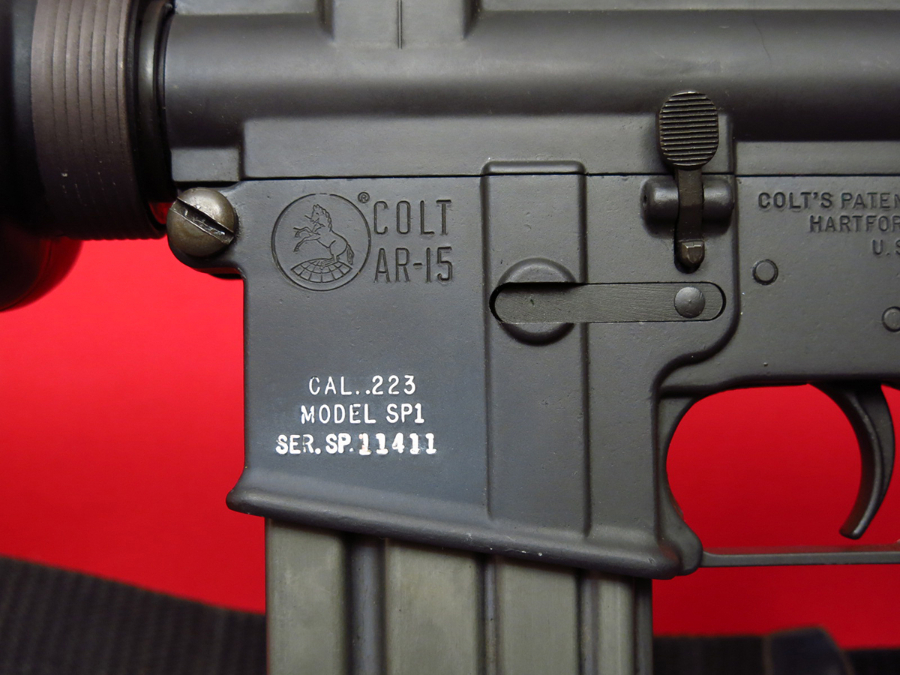 Colt Early (1968) Ar15 Sp1...Original Condition W/ 3-Prong, Triangle Hg ...