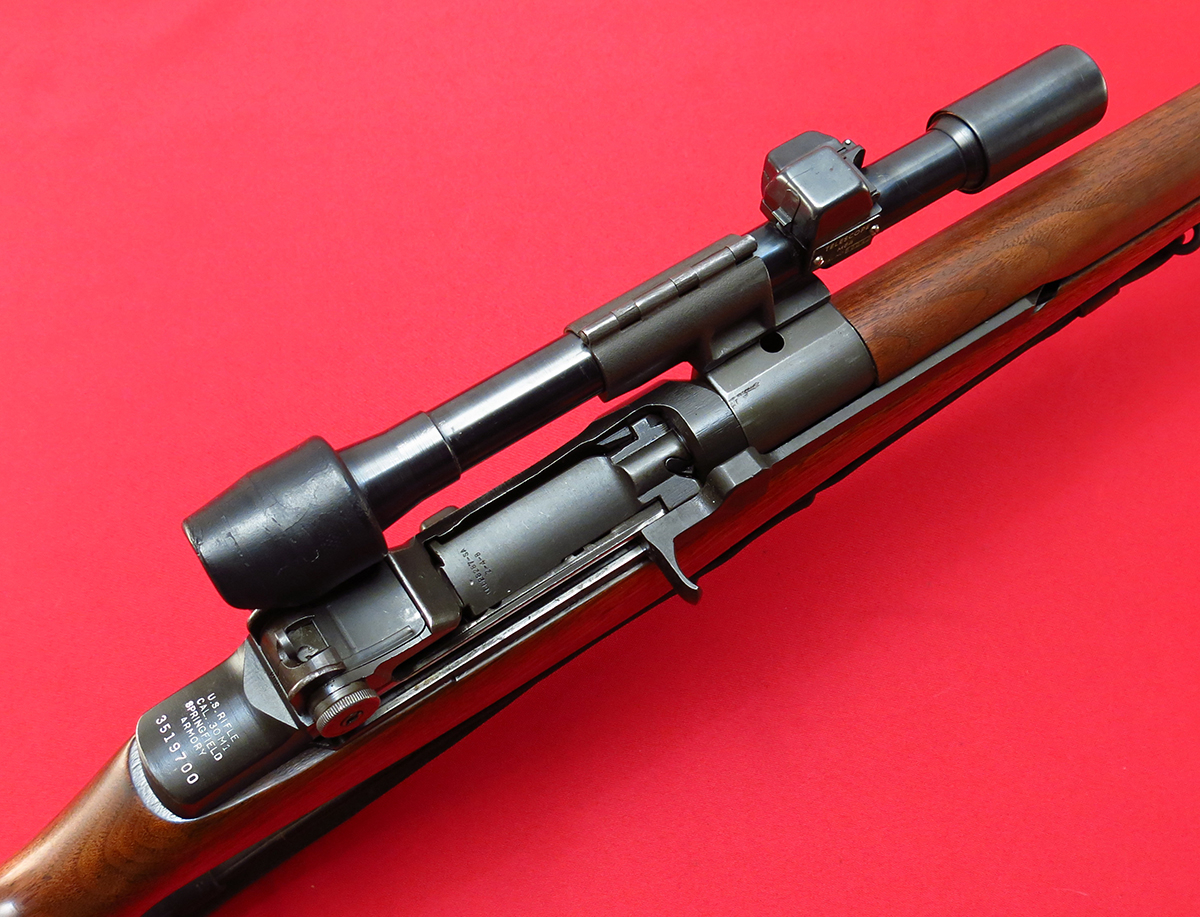 Springfield M1d Sniper Garand W/ Original M84 Scope, Mount & Sa Flash ...