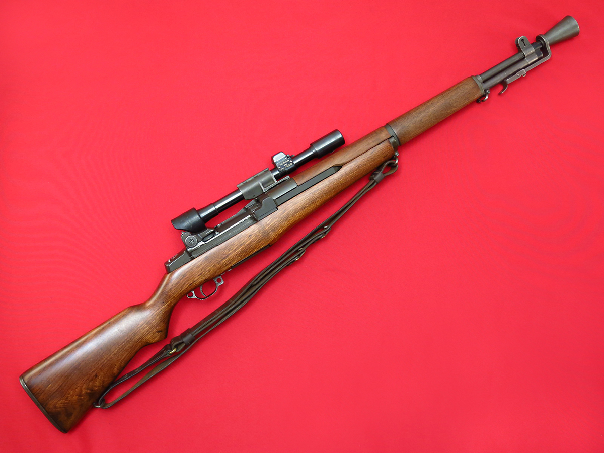 Springfield M1d Sniper Garand W/ Original M84 Scope, Mount & Sa Flash ...