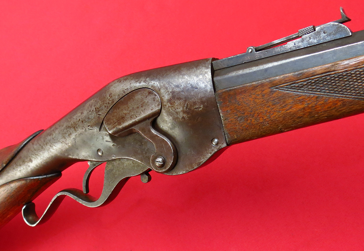 Evans Sporting Rifle...Unusual Antique Hi-Cap Lever Action Repeater ...