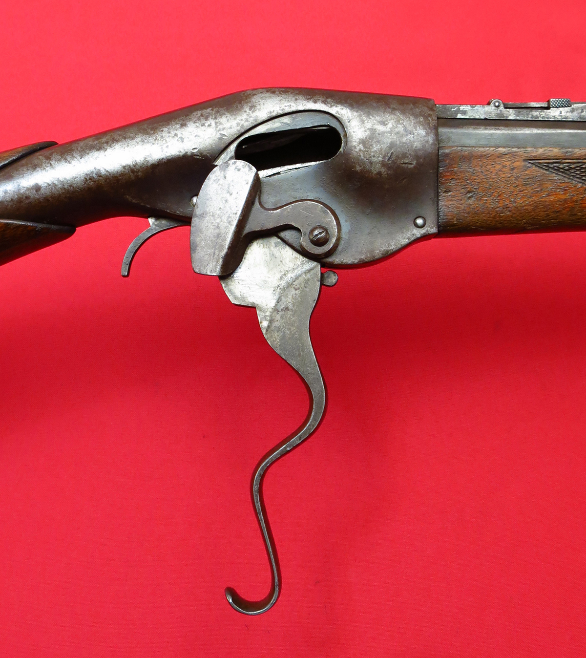Evans Sporting Rifle...Unusual Antique Hi-Cap Lever Action Repeater ...