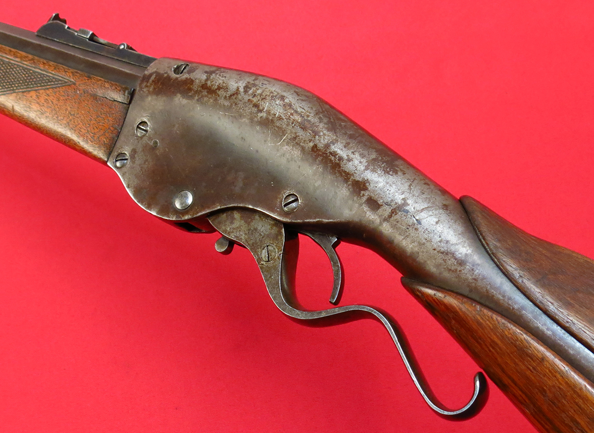 Evans Sporting Rifle...Unusual Antique Hi-Cap Lever Action Repeater ...